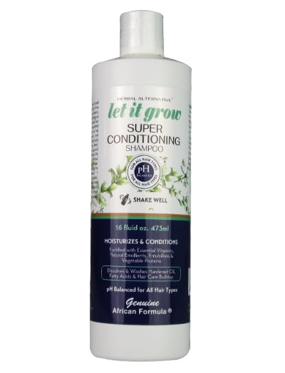 Amazon.com : Genuine African Formula Let-It-Grow Shampoo 16oz : Beauty ...