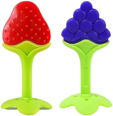 Buy NEPEE Tree Teether Teething Set, Bpa-Free, Natural Organic Freezer ...