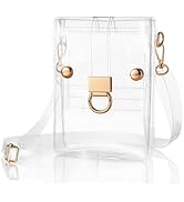 SharPlus Women Cute Clear Purse Acrylic Box Clutch Handbag, Transparent ...