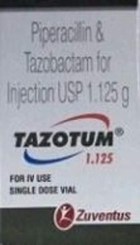 Tazotum - Dry Vial of 125mg/1gm Injection : Amazon.in: Health ...