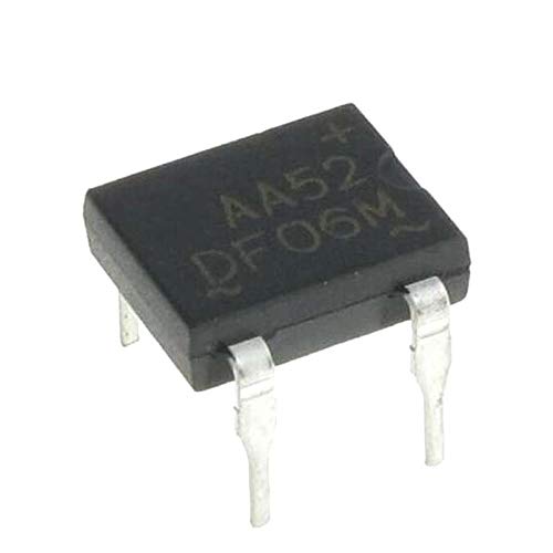 10pcs/Lot DF06M DF06 DIP-4 1A/600V Bridge rectifier bridge: Amazon.com ...