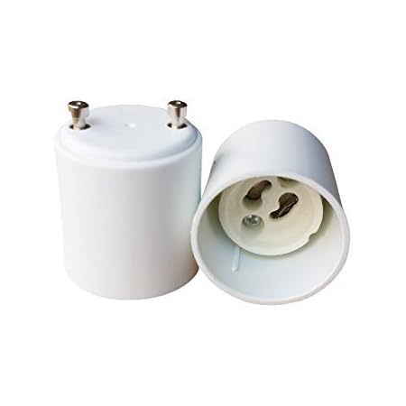 E-Simpo 4pcs Gu24 to Gu10 Adapter, Gu24 to Gu10 LED Halogen CFL Light ...