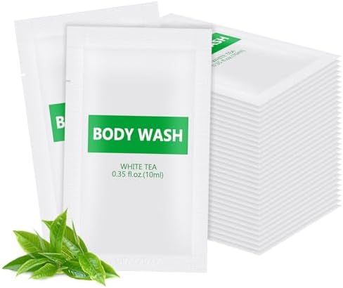 Amazon.com : 100 pack Travel Size Body Wash Bulk Individually Wrapped ...