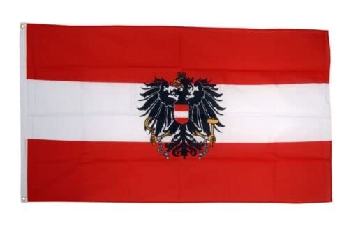 Austria Crest Flag - Large 5 x 3 FT 150cm x 90cm - FlagSuperstore ...
