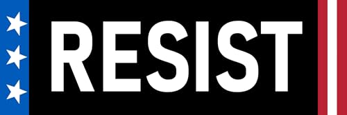 Amazon.com: Resist Bumper Sticker Resist Sticker Protect Democracy ...