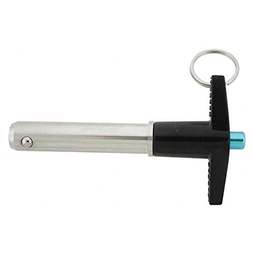 Ball Lock Pin, T-Handle, 5/16" Pin Dia.: Amazon.com: Industrial ...