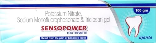 Buy Sensopower Toothpaste Potassium Nitrate Sodium Monofluorophosphate ...