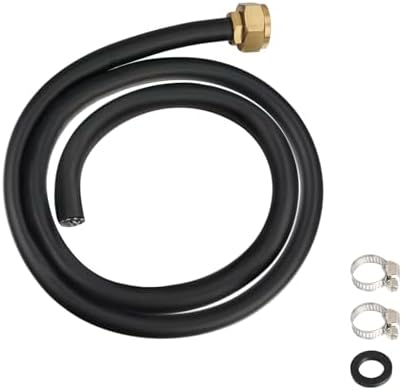 Phivan 3/4" Mop Sink Hose, 3.9ft (47 inch) Heavy Duty Short Water Hose ...
