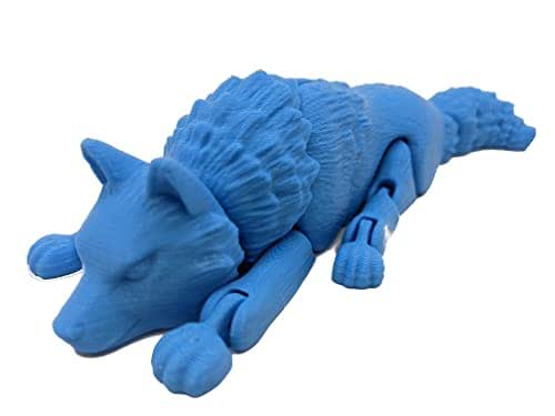 Amazon.com: 3D Printed Wolf - Customizable, Made to Order Articulated ...