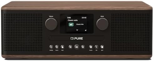 Pure Classic C-D6 Music System (CD Player, DAB+/FM, Bluetooth, AUX, USB ...