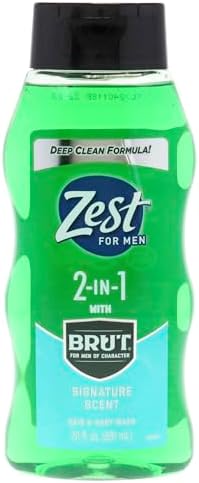 Amazon.com : Zest Mens 2-in-1 Body Wash - Body Wash for Men - Cleanses ...