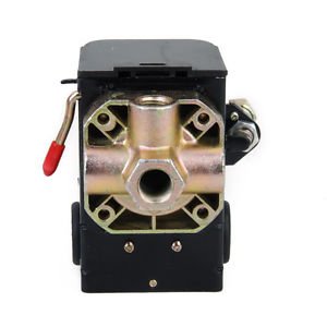 220V Air Compressor Pressure Switch Control Valve 72.5-181PSI 16AMP 3/8 ...