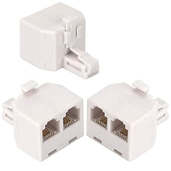 Two Way Telephone Splitters (no line) : Amazon.in: Electronics