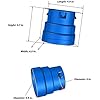Amazon.com: French Drain Man 4" Corrugated Pipe Adapter (to 4" PVC) PVC ...