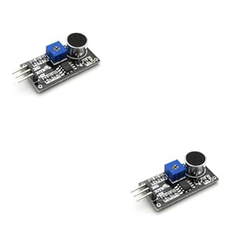 (2 pc) Pro3D LM393 Sound Detection Sensor Module-Black : Amazon.in ...