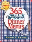 Buy 365 Quick, Easy & Inexpensive Dinner Menus Book Online at Low Prices in India | 365 Quick ...