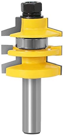 GAFeng Cabinet Door Bevel Stacked Rail and Stile Router Bit 1/2-Inch ...