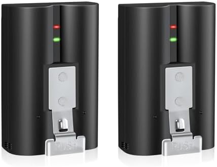 Amazon.com: POWEROWL 2 Pack for Ring Battery 6400mAh -USB Fast Chrging ...