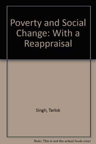 Buy Poverty and Social Change: With a Reappraisal Book Online at Low ...