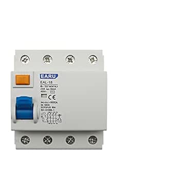 4P 32A 10/30/100/300mA AC RCCB ELCB Electromagnetic Residual Current ...