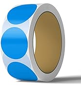 Amazon.com : Performore 2 Inch Dot Matte Red Color Code Labels for ...