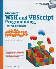 Microsoft WSH and VBScript Programming 3th (third) edition Text Only: Jr Jerry Lee(Jerry Lee ...