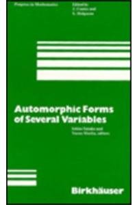Amazon.com: Automorphic Forms of Several Variables: Taniguchi Symposium ...