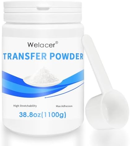 Amazon.com: Godora DTF Powder White Digital Transfer Hot Melt Adhesive ...