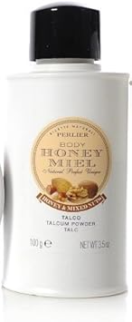 Amazon.com: Perlier Body Honey Miel Honey & Mixed Nuts Talcum Powder ...