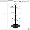 Amazon.com: Lnrueg Cocktail Tree Stand, 3 Tier - 12 Holders Wine Glass ...