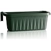 Amazon.com : Bama Adjustable Railing Planter, Green : Patio, Lawn & Garden