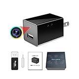 【クーポンで50%OFF】送料無料 Amazon pyrglit USB充電器カメラ スパイカメラ 1080P ワイヤレス 隠しカメラ ...