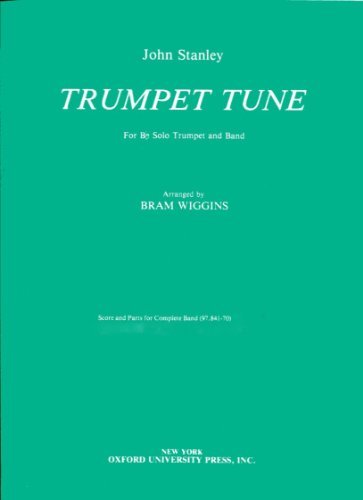 Trumpet Tune: for B-flat Trumpet Solo and [military] Band: Score and ...
