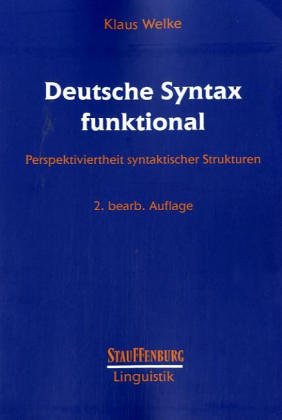Deutsche Syntax funktional. | Amazon.com.br