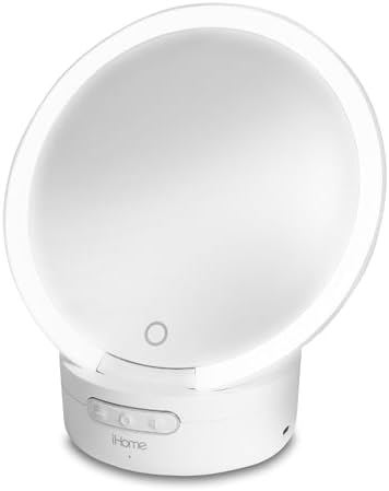 Amazon.com - iHome Vanity Mirror with Lights, Makeup Mirror with ...