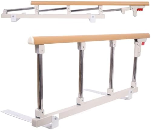 lefeke Foldable Bed Rail for Elderly Adults, Bed Side Safety Rail for ...