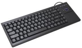iOne Scorpius P7 compact trackball keyboard w/ optical sensor PS/2 ...