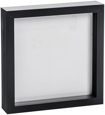 Nicola Spring 8 x 8 3D Shadow Deep Box Photo Frame - Craft Display ...