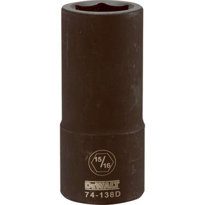 Stanley Consumer Tools DWMT74138OSP SAE Deep Impact Socket, 6-Point, 3/ ...