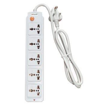 4 Port Fire Proof Spike Buster with Single Switch, 1 Year Warranty ...