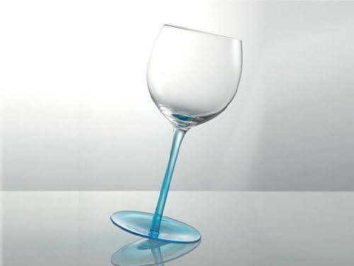 Amazon.com: BRANDANI OFFICIAL SETS 4 TURQUOISE GLASSES GLASS TILTING ...