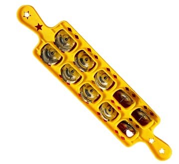 S.K. Musical Manjira/Jikha 20 Steel Jingles Musical Instrument for ...