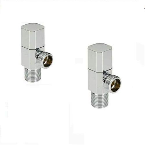 CIPL Brass Angle Cock Square Model Angle Valve Stop Cock with SS Wall ...