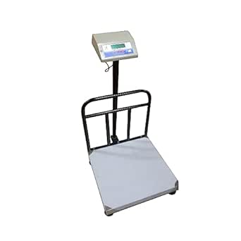 SHRI VASAVI 500x500 300 kg Platform Scale Green Led With Inbuilt Battery : Amazon.in: Home & Kitchen