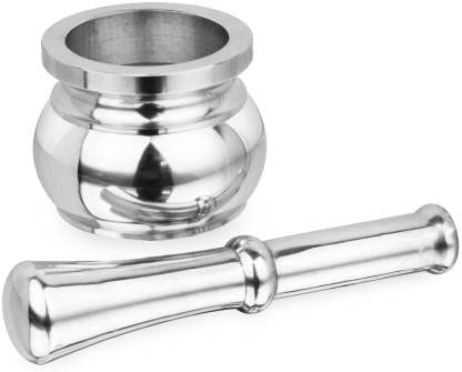 Waymore Aluminium Okhli/Kundi/Kharad/Spice Masher/Spice Mixer/Musal ...