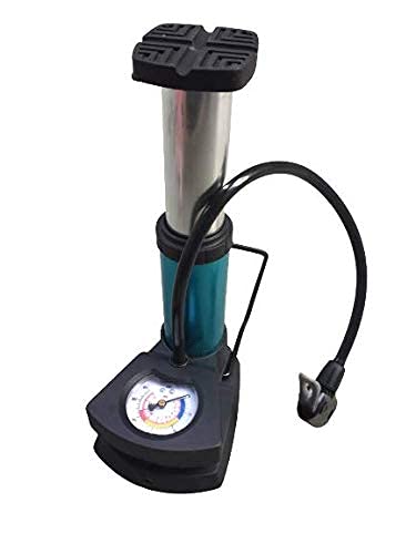 BirSon Portable Mini Bike Pump/Cycle Foot Pump Foot Activated with ...