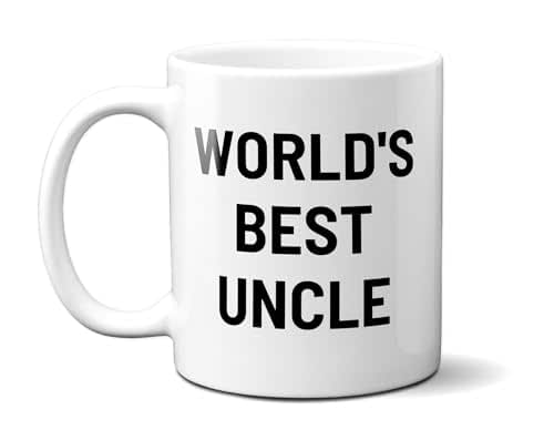 Amazon.com: Ultimate World's Best Uncle Mug Perfect Office Gift Choose ...