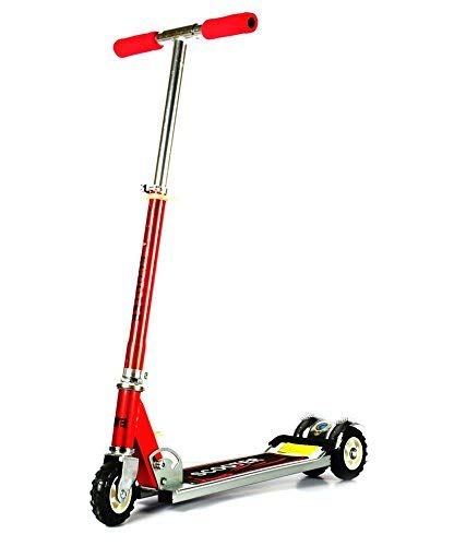 Shree Dwarkadhish Hub Big Heavy Metallic 3 Wheel Scooter Leg Push ...