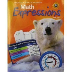 Math Expressions, Grade 4 Student Activity Book: Houghton Mifflin Math ...