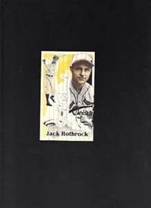 Jack Rothrock 1934 Gas House Gang signed Art Card JSA - Signed MLB ...